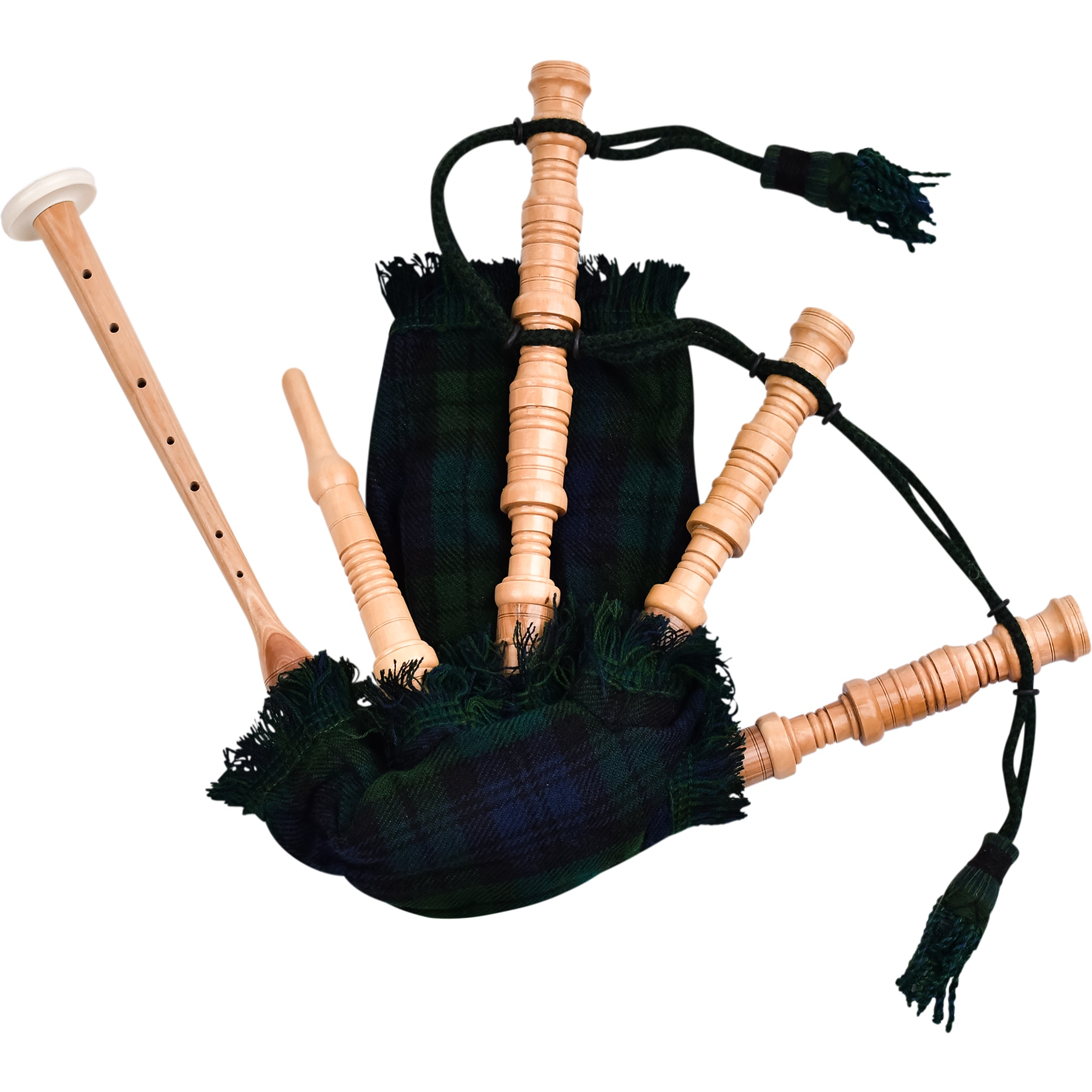 Mini Miniature Bagpipe - Rosewood Bagpipe for Beginners, Playable Gift ...
