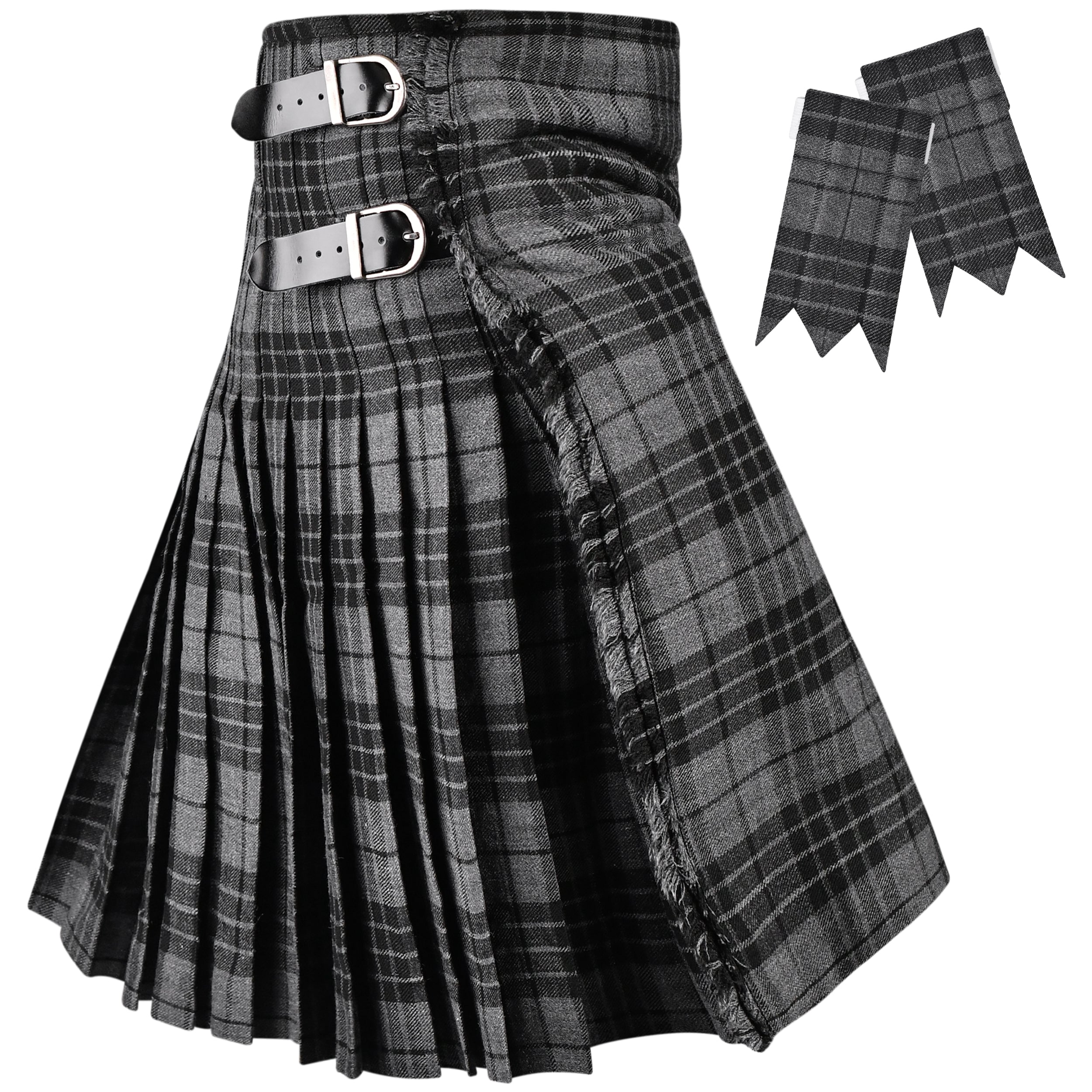 Acrylic Kilt | 16oz Grey Watch Tartan Kilt – Highland Redstone UK